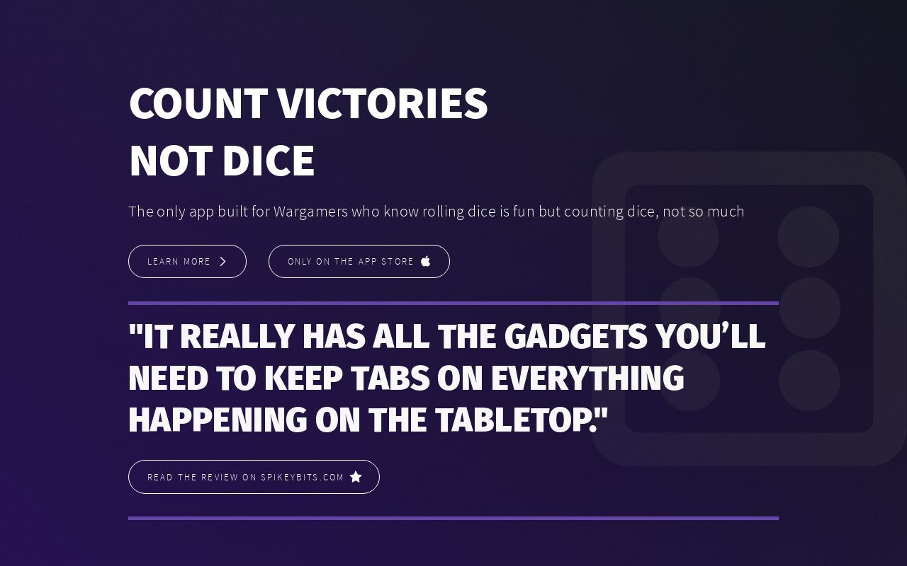 Wargamer’s Dice Toolkit - Dice Rolling App for Warhammer 40k, AoS and more